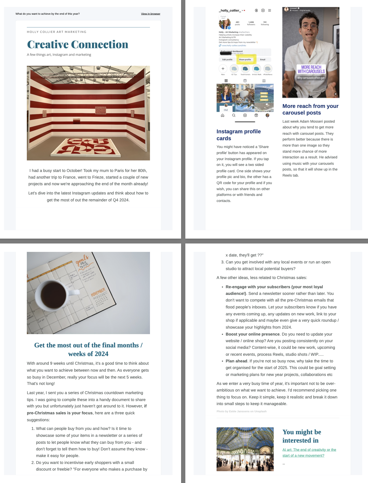 Portfolio – Holly Collier